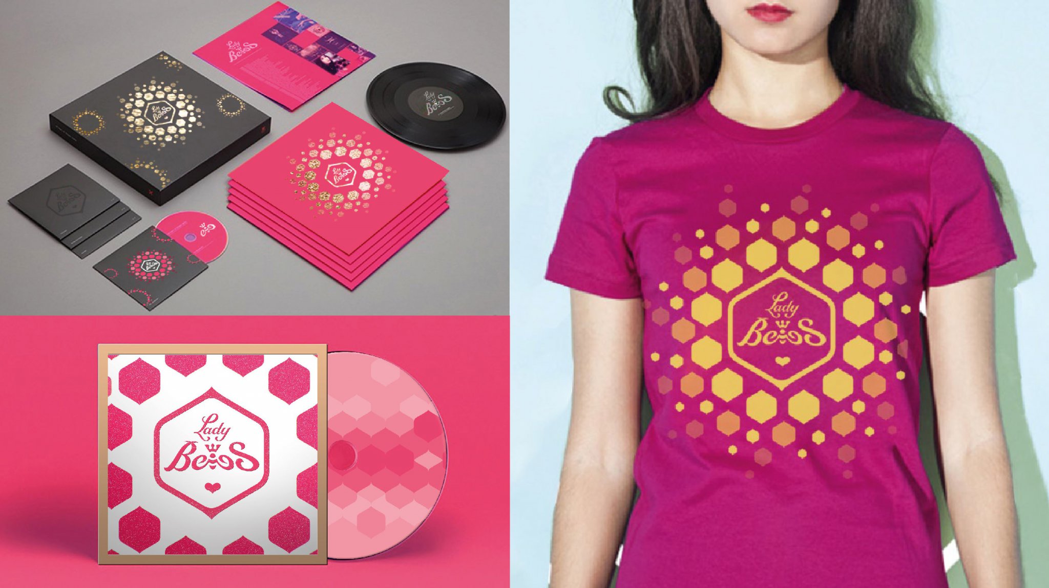 Lady Bees – Garlic Design